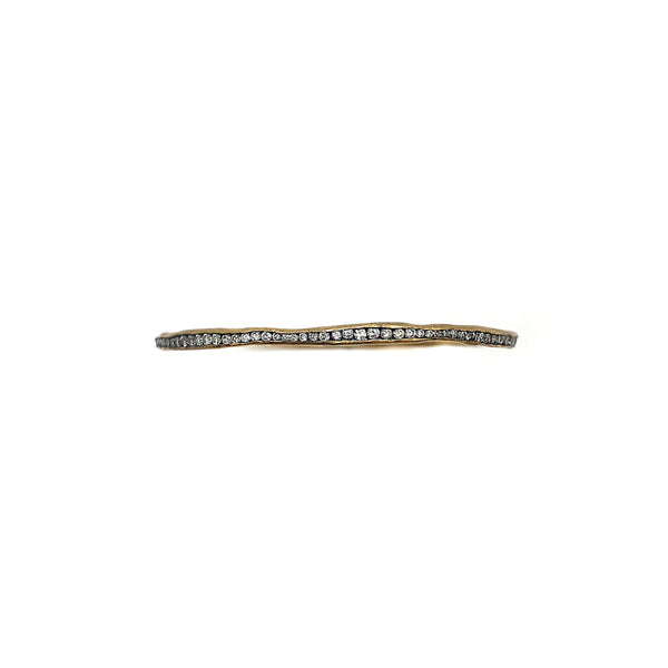 Gold Diamond Bangle Bracelets Todd Pownell Pistachios