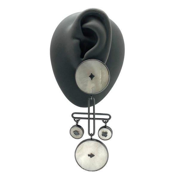 Pearl Icon Plus Earrings Earrings Emily Rogstad Pistachios