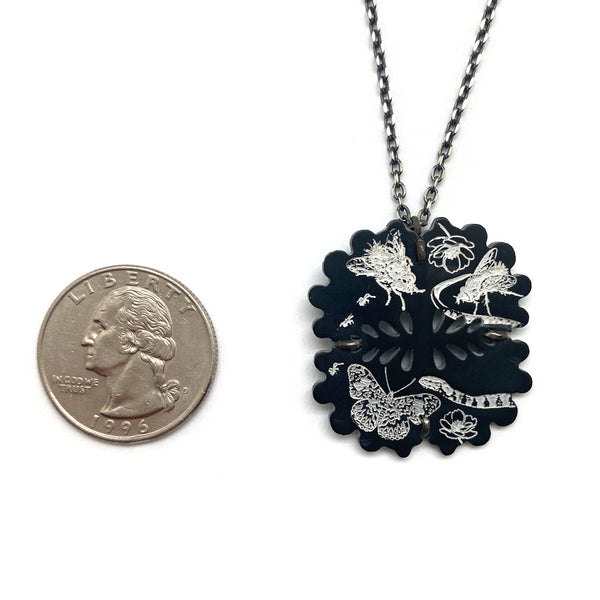 Reconstituted Onyx Pendant Necklaces Kelly Jean Conroy Pistachios